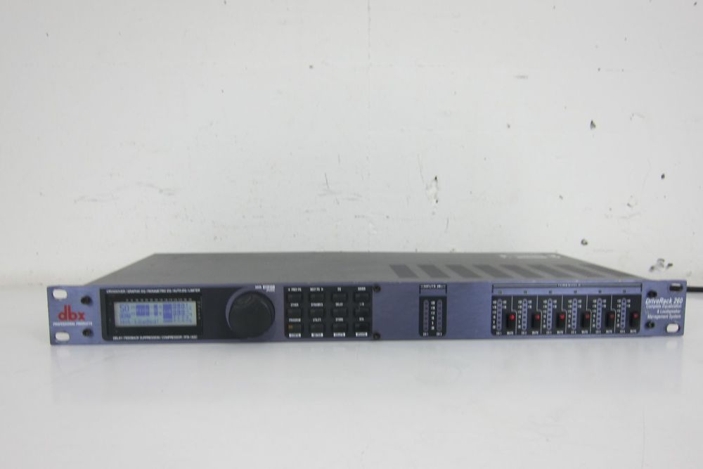 DBX Driverack 260 / Lautsprecher Management System / DSP (Gebraucht) in ...