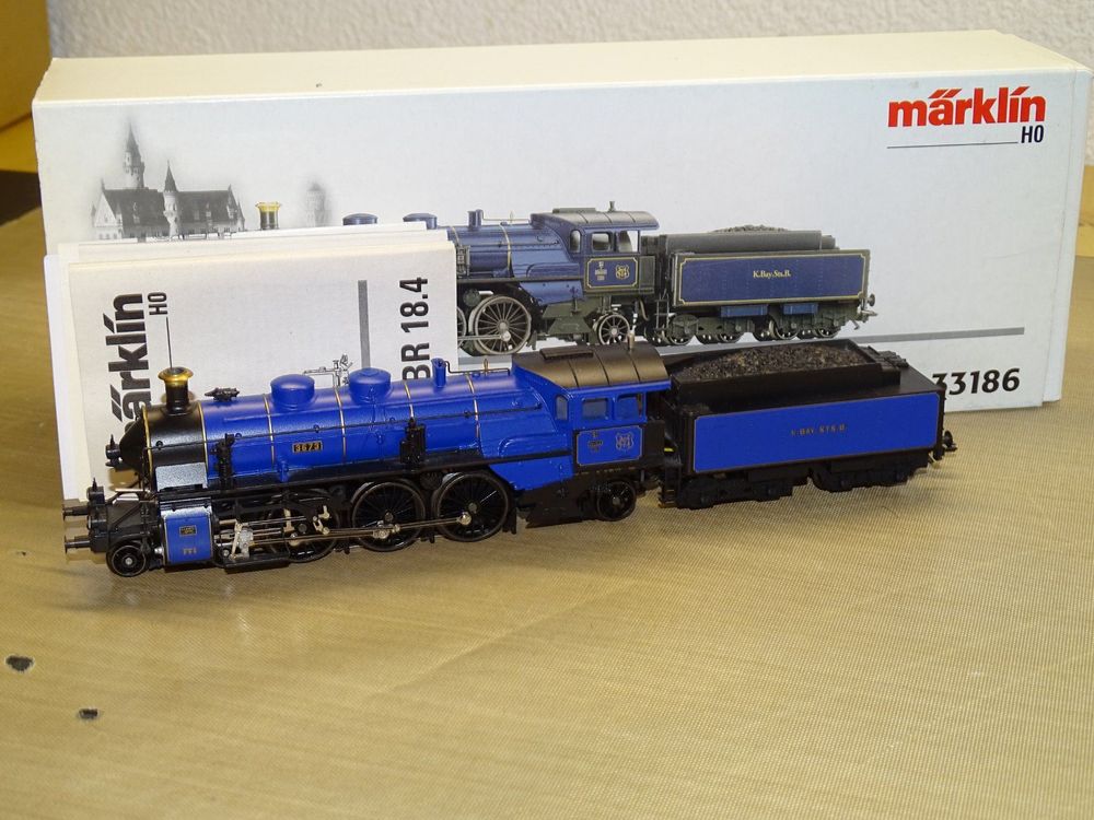 Märklin 33186 Dampflok S3/6 Blau,Digital | Acheter sur Ricardo