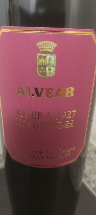 Sherry Alvear Solera 1927 Parker 98/100 (Neu (gemäss Beschreibung)) in ...