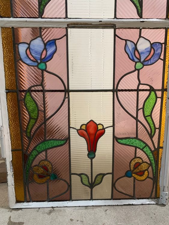 Buntglasfenster Bleiglasfenster Bleiverglasung Jugendstil (Gebraucht) in Wallisellen für CHF 650 ...