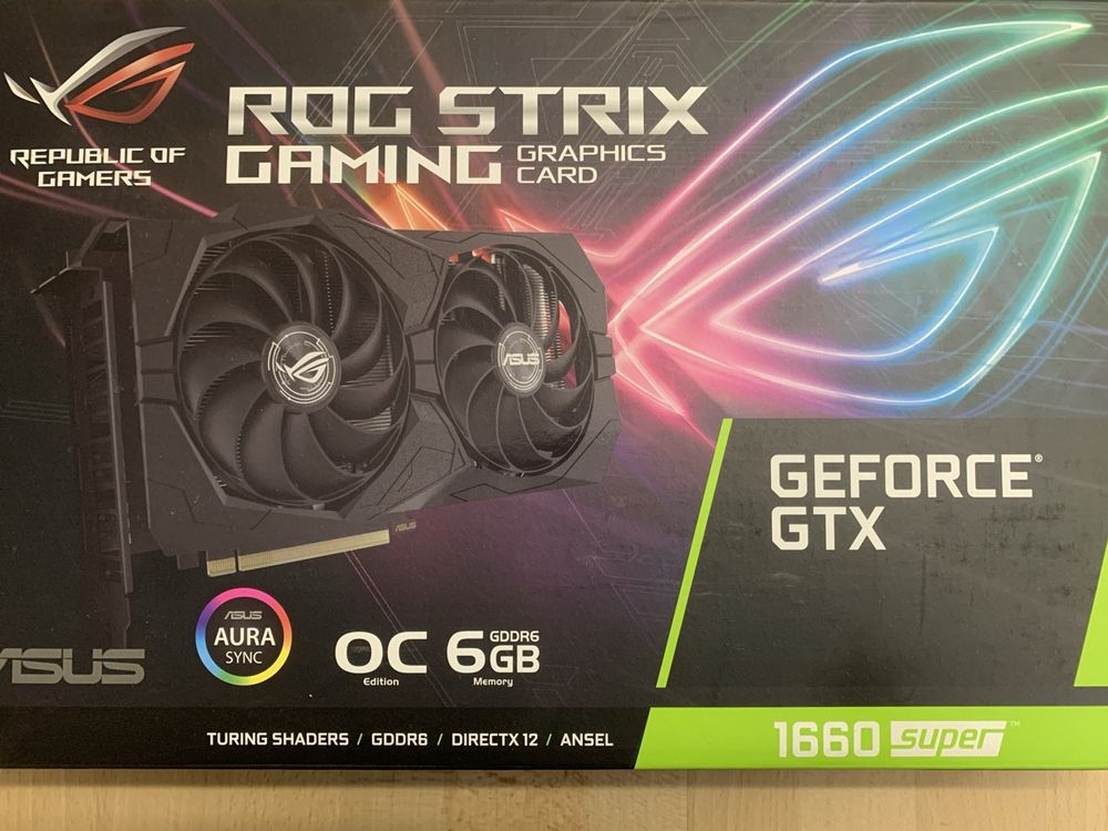 ASUS ROG Strix 1660 Super | Kaufen auf Ricardo