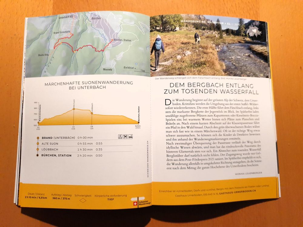 SCHWEIZER WANDERWEGE / WANDERFÜHRER / WANDERN RATGEBER | Kaufen auf Ricardo