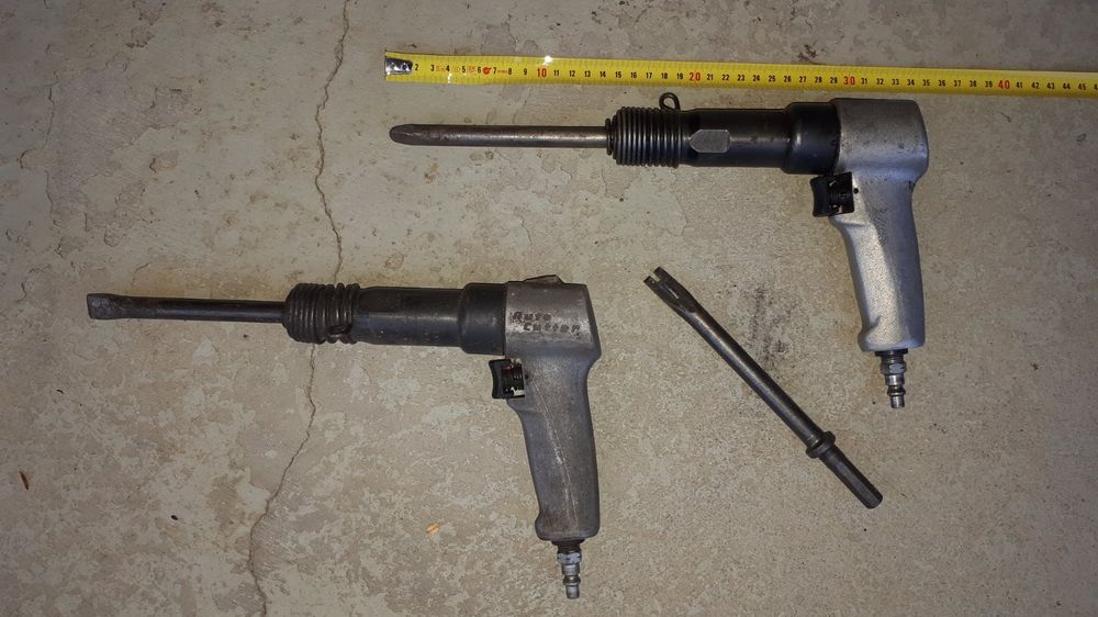 Druckluft - Meisselhammer (2 Stk) + neuer Meissel | Kaufen auf Ricardo