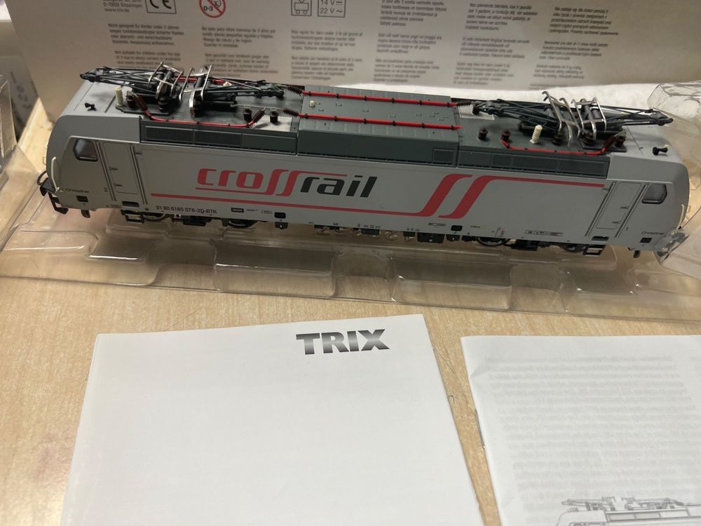 Trix Crossrail 22636 BR 185.5 mit Originalverpackung (Neu (gemäss ...