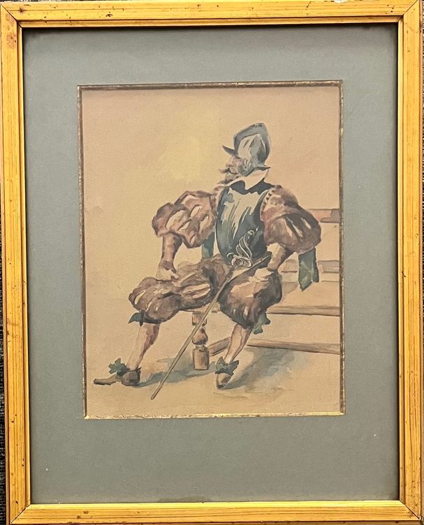 Antike Kämpfer Aquarell (Usato) a Hochdorf per CHF 5 – con consegna | Acquista su Ricardo