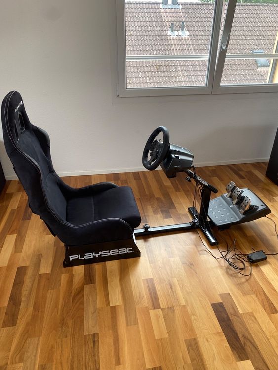 Racing Seat + Logitech G923 Trueforce Lenkrad + Garantie | Kaufen auf ...