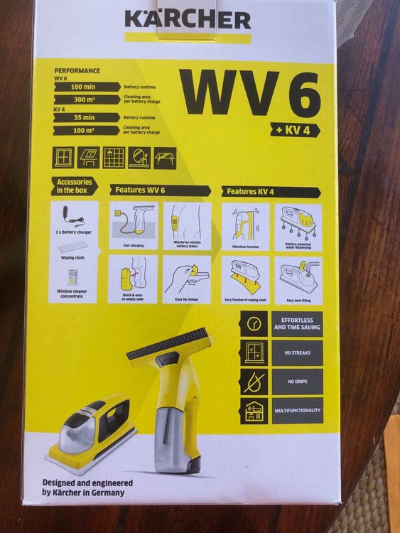 Fensterreiniger Kärcher WV6 + KV4 (Gebraucht) in Goldach für CHF 21 ...