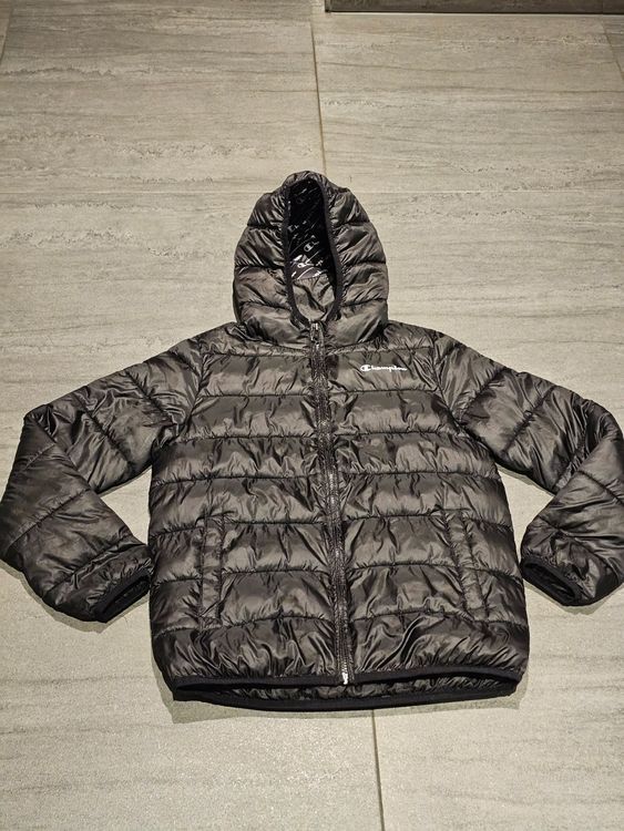 Steppjacke Champion Gr. 162/167 schwarz | Kaufen auf Ricardo