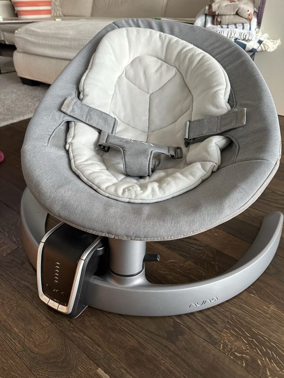 Nuna Leaf Grow Baby Rocker with Drive Motor, Grey (Gebraucht) in ...