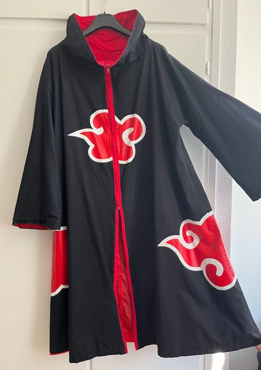 Akatsuki Mantel Cosplay Kostüm, Anime Naruto, Grösse XL (Gebraucht) in ...