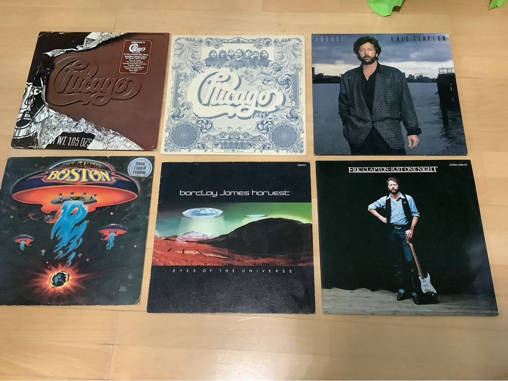 Eric Clapton, Chicago, Boston LPs (Gebraucht) in Derendingen für CHF 30 ...