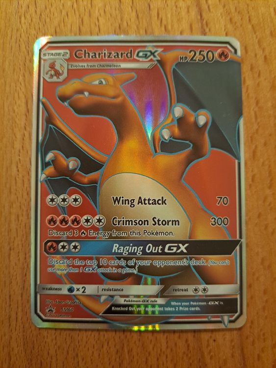 Pokemon Card Charizard GX 250 | Kaufen auf Ricardo