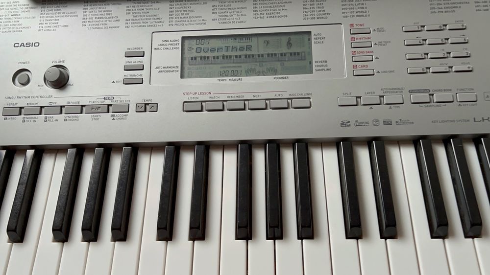 Keyboard Lk-280 mit Ständer und Notenständer (Gebraucht) in Obfelden ...