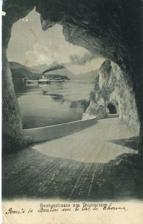 Raddampfer, Thunersee, Beatusstrasse Dampfschiff (Gebraucht) in Bonstetten für CHF 1 – mit ...