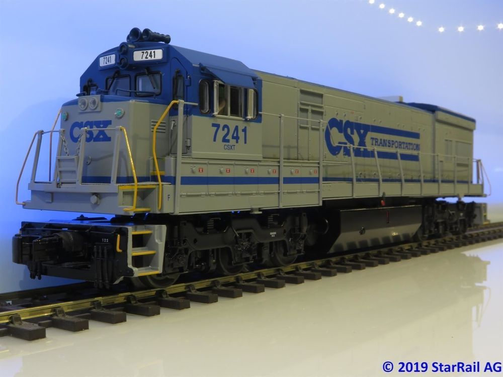 MTH 20-20368-1 CSX GE U30C Diesellokomotive ProtoSound 3.0 (Neu (gemäss ...