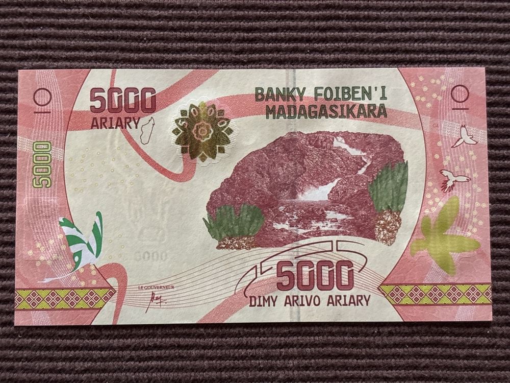 Madagaskar 5000 Ariary 2017 Banknote unc (Neu (gemäss Beschreibung)) in ...