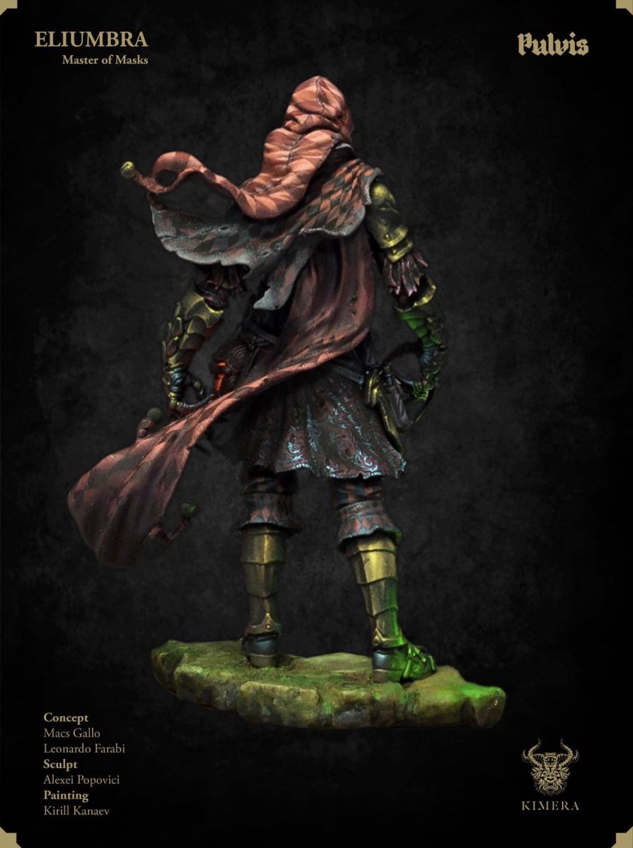 KIMERA Models ELIUMBRA Master of Masks Pulvis Miniature! (Neu (gemäss ...
