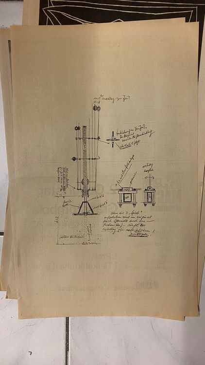 Walter Linck Press Art Original- Zeitungsgrafik Nr. 4, NZ 72 (Gebraucht ...