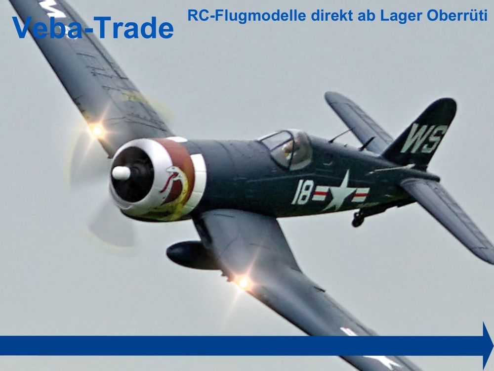 Arrows F4U Corsair mit Einziehfahrwerk (Neu und originalverpackt) in Oberrüti für CHF 151 – mit ...