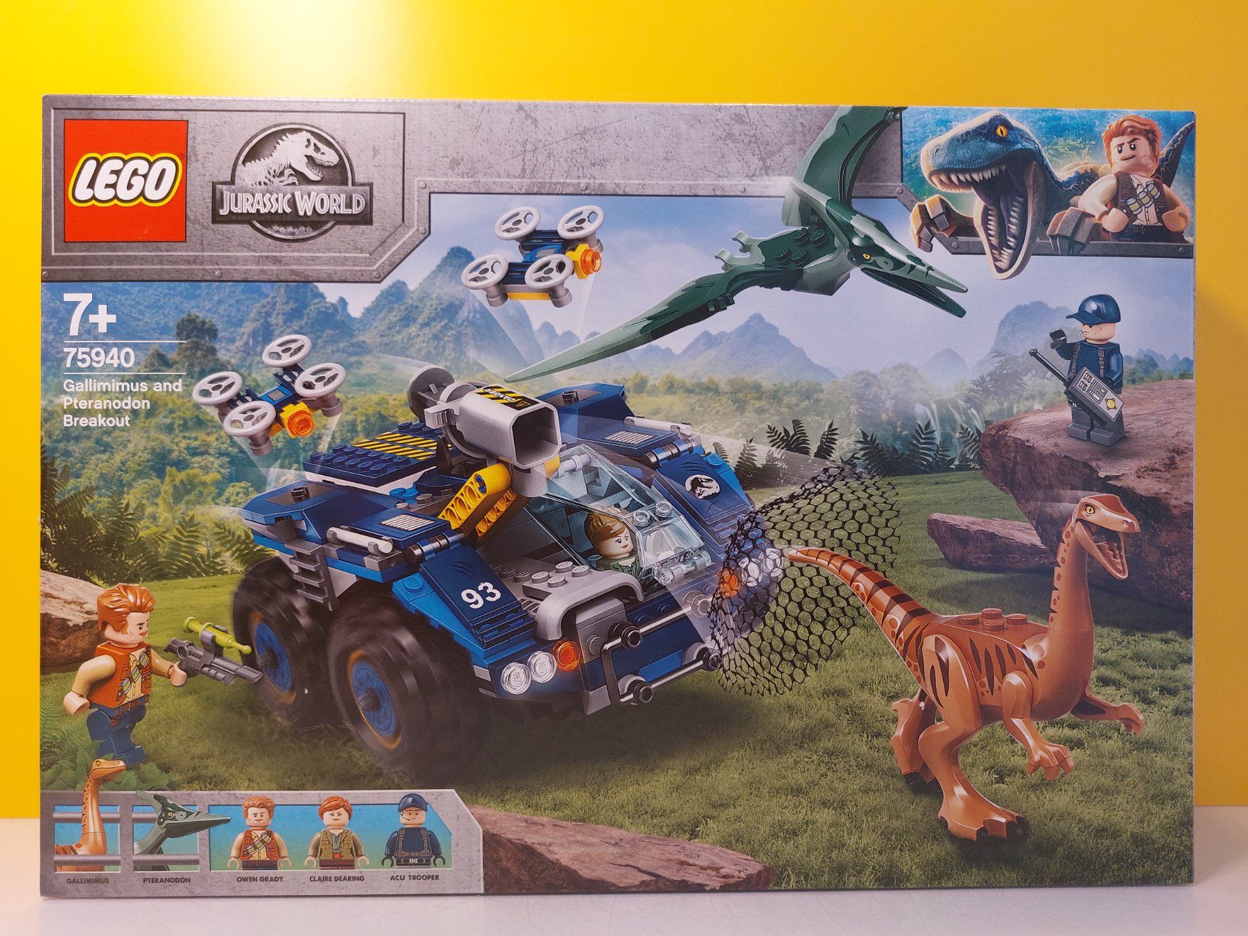 LEGO Jurassic World 75940 Ausbruch Gallimimus Pteranodon NEU (Neu und ...