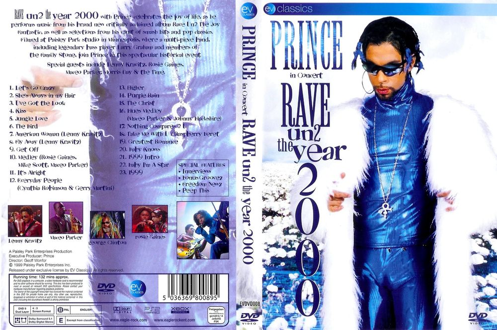 PRINCE RAVE UN2 THE YEAR 2000 DVD (Neu (gemäss Beschreibung)) in Zuchwil für CHF 19 – mit ...