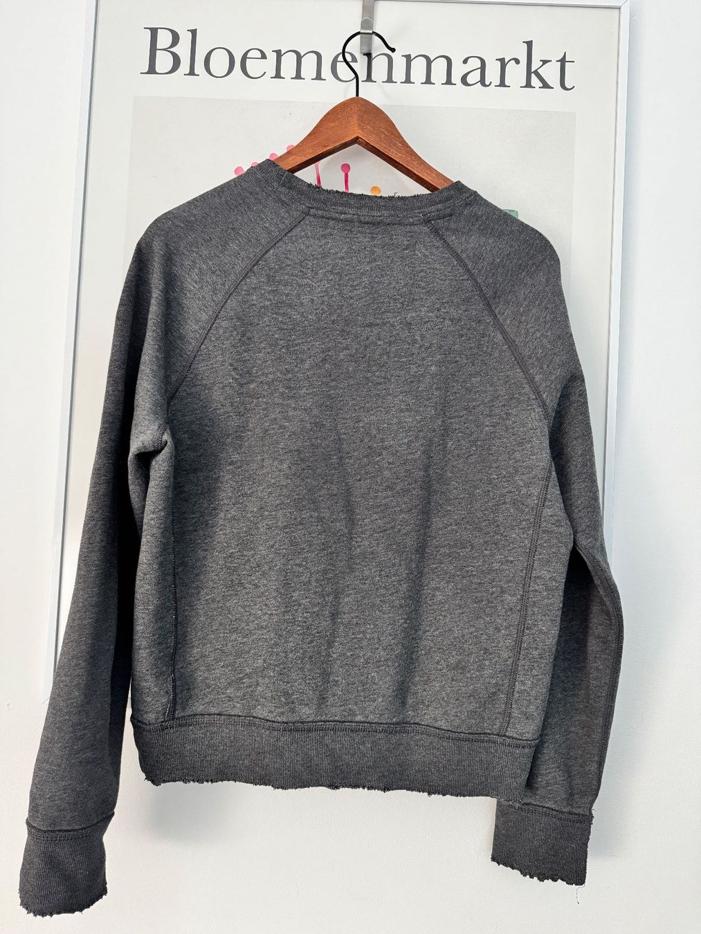ABERCROMBIE & FITCH Sweat vintage gris, femme S (Neuf (Voir description ...