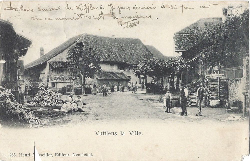 Vufflens la Ville 1916 animé mais défauts (Defekt) in Brenles für CHF 5 ...