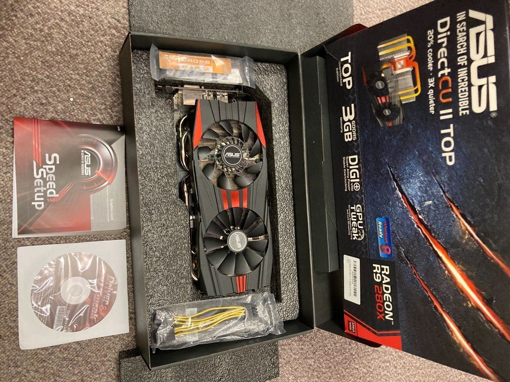 ASUS Radeon R9 280X DirectCU II TOP (Neuf (Voir description)) à ...