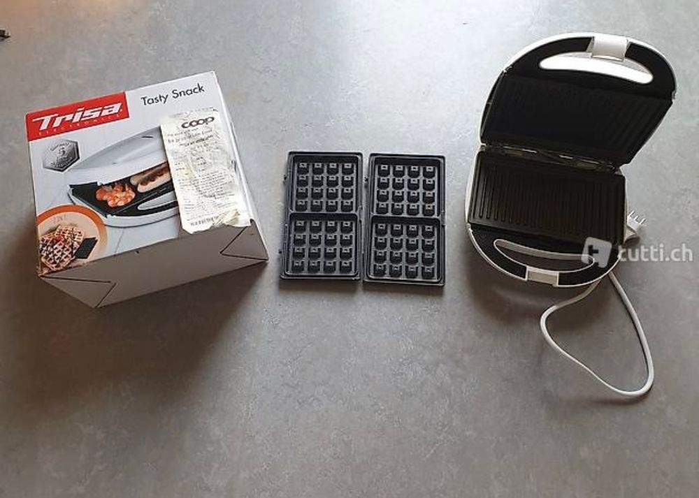 Trisa Sandwich Toaster & Waffle Maker | Kaufen auf Ricardo