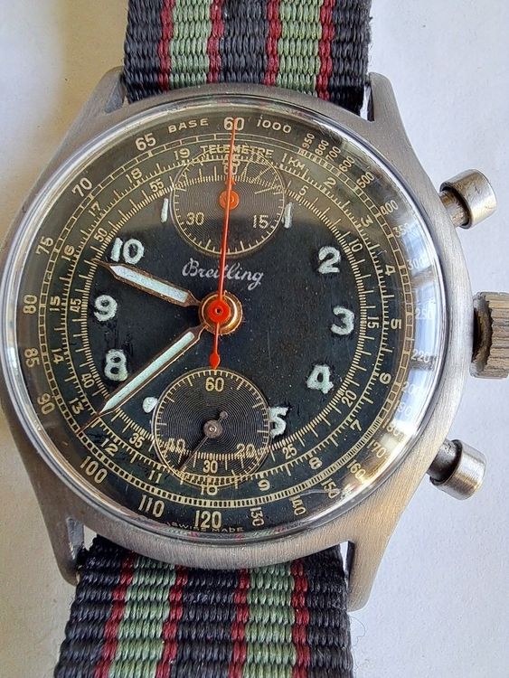 MONTRE BREITLING CHRONOGRAPH – TELEMETER – 1946 (Gebraucht) in Genève ...