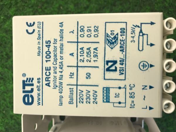 Vorschaltgerät 400 Watt, 230 V von ELT (Neu und originalverpackt) in ...