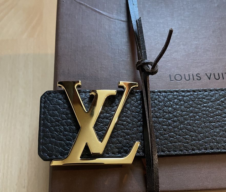 LOUIS VUITTON Wendegurt aus Taurillon - Leder (Neu (gemäss Beschreibung ...