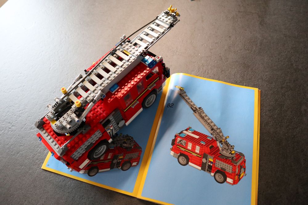 Lego 6752 Camion de pompiers avec hélicoptère | Kaufen auf Ricardo