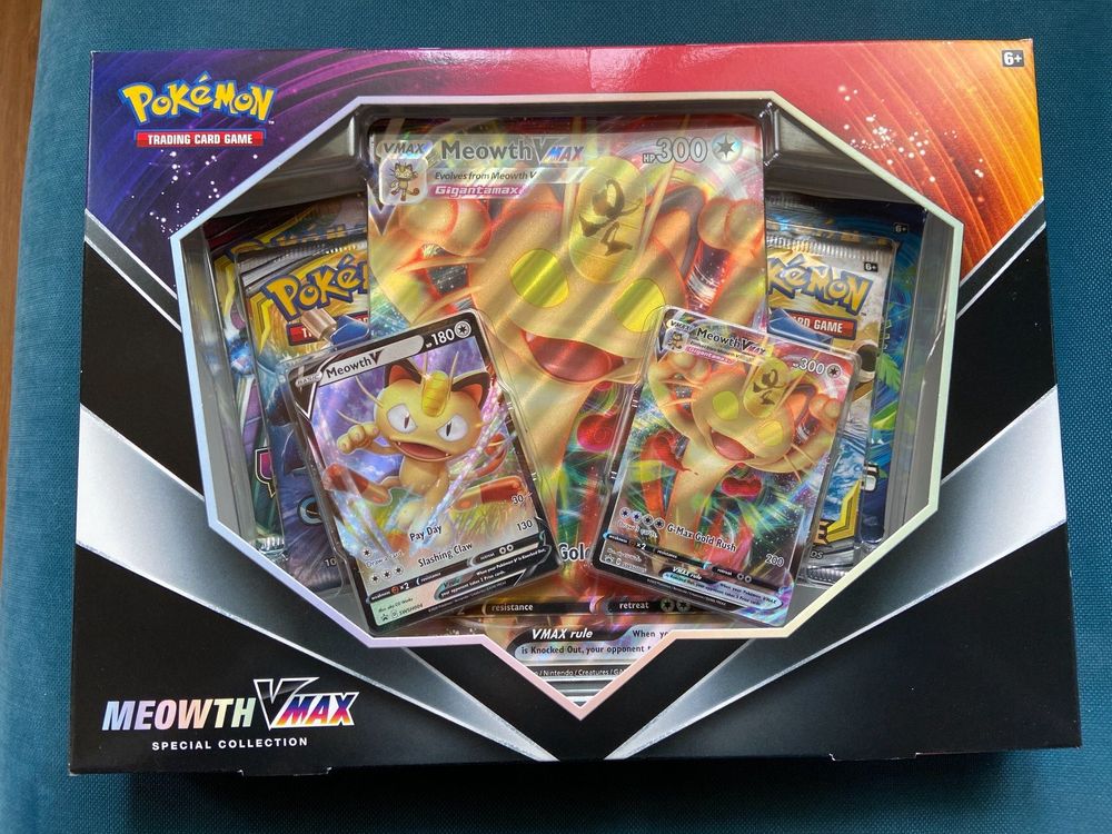 Meowth Vmax Box | Kaufen auf Ricardo
