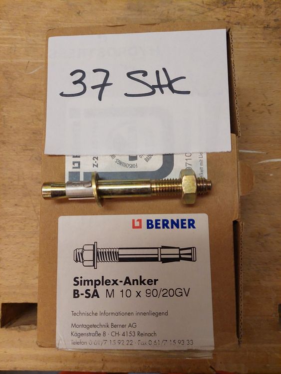 Berner Simplex-Anker | Kaufen auf Ricardo