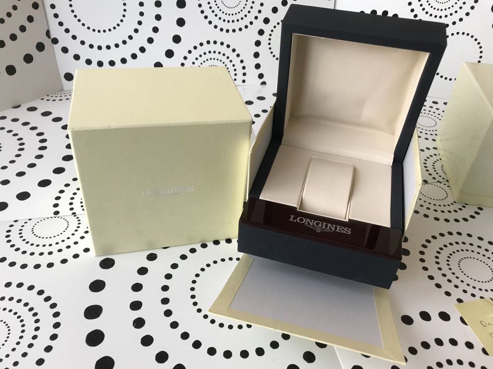 LONGINES ORIGINAL - BOX ECRIN SCHACHTEL WATCH CASE !!! (Gebraucht) in ...