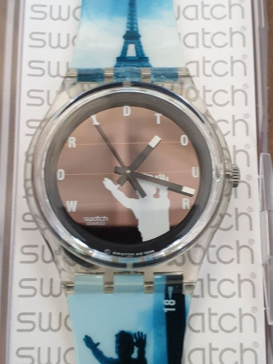 SWATCH SOLAR SRK104F WORLD SOLAR FRANCE (Neu und originalverpackt) in Lommiswil für CHF 29 – mit ...