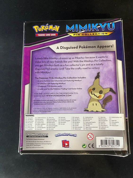 Mimikyu Pin Collection - Mimikyu Pin Kollektion - OVP - EN (Neu (gemäss ...