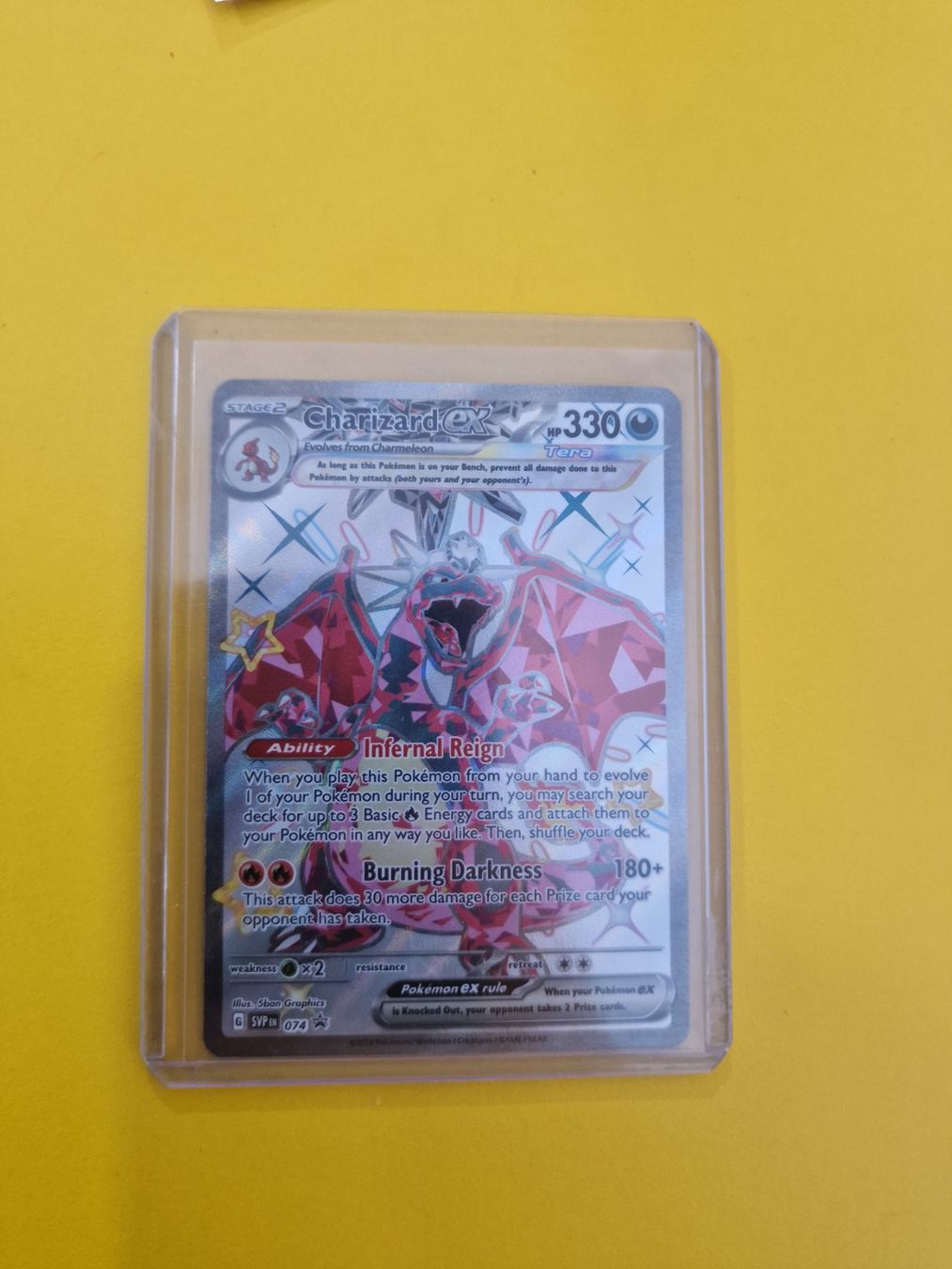 Pokemon Charizard ex 074 ENG Paldean Fates Promo (Gebraucht) in ...