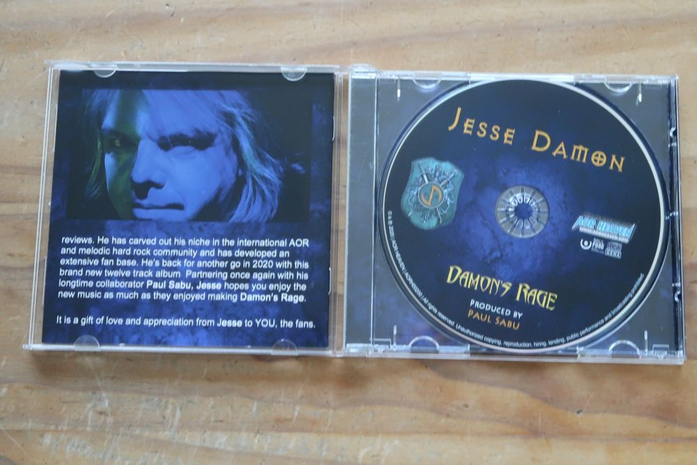 JESSE DAMON - DAMON'S RAGE - EX- SILENT RAGE - CD (Gebraucht) in Basel ...