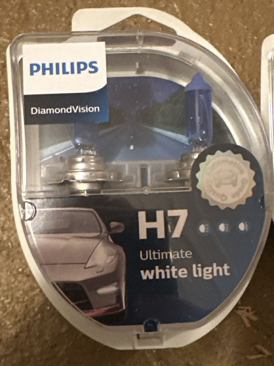 2x Philips Diamond Vision H7: Ultimate White Light Bulbs! (Neu und ...
