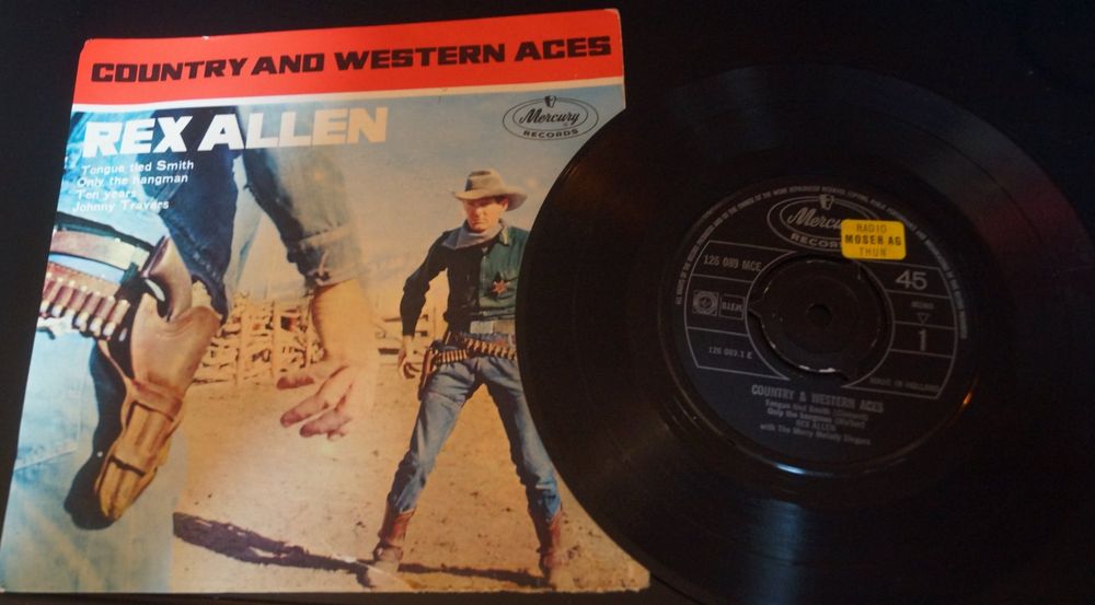 Rex Allen - Country & Western Aces Vinyl (Gebraucht) in Zuben für CHF 4 ...