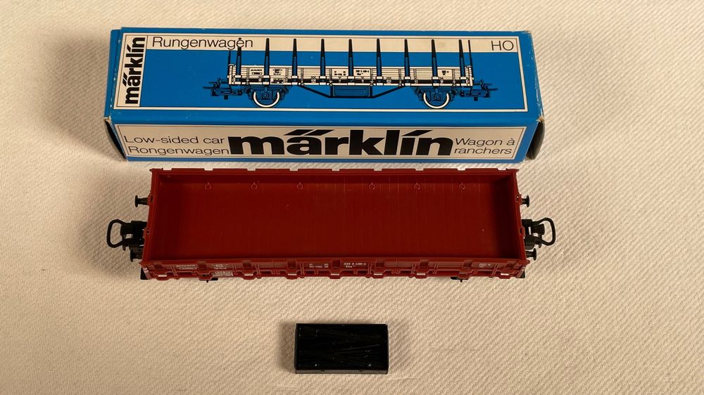 Märklin 4607 - DB Kbs Rungenwagen - NEU (Neu und originalverpackt) in ...