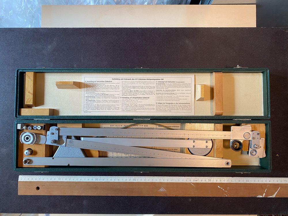 OTT Kleinpantograph Zeichengerät (Gebraucht) in Oberwil Dägerlen für CHF 21 – mit Lieferung auf ...