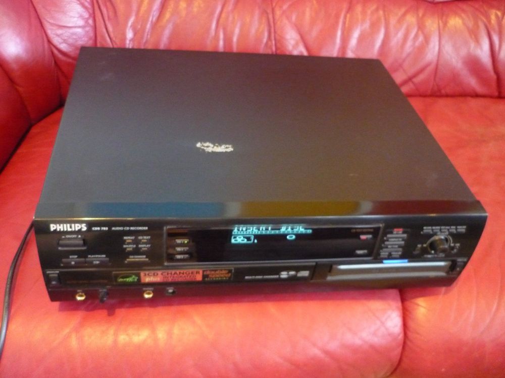 CD Player + Recorder - Philips CDR 785 - 3 CD Changer (Gebraucht) in ...