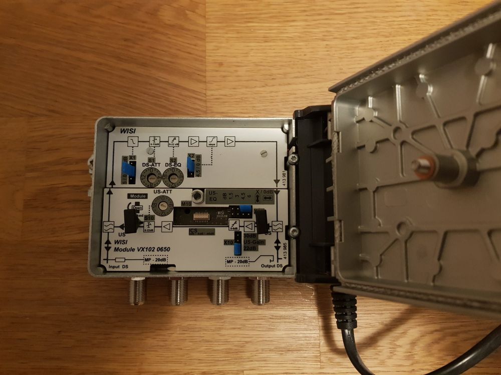 WISI Hausanschlussverstärker VX 1020 | Kaufen auf Ricardo