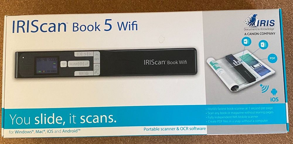 IRIScan Book 5 WiFi (2019) (Gebraucht) in für CHF 5 – mit Lieferung auf ...