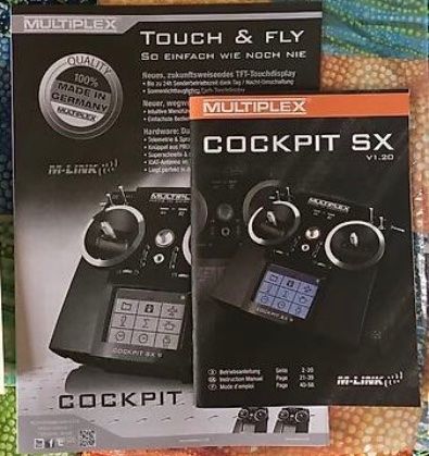 Multiplex Cockpit SX 9 M-Link Modell Flugzeug Fernsteuerung (Neu ...