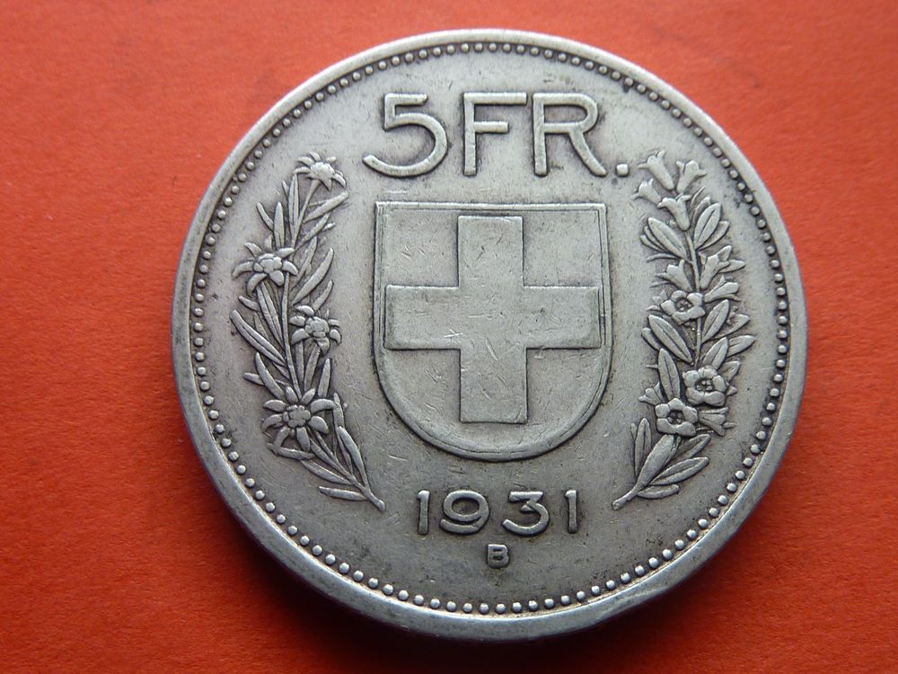 Abart 5 Fr. 1931 mit 10* ohne /dann noch 3* über Kopf. (Gebraucht) in Seon für CHF 16 – mit ...