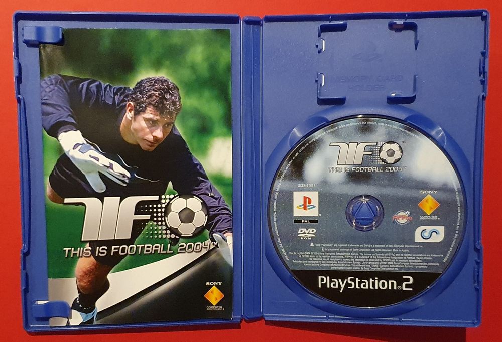 Sony PlayStation 2 Game (PS2) TiF - This is Football 2004 (Gebraucht ...